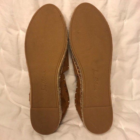 Sam Edelman | Shoes | Nwot Sam Edelman Suede Stud Kida Espadrille Flats | Poshmark